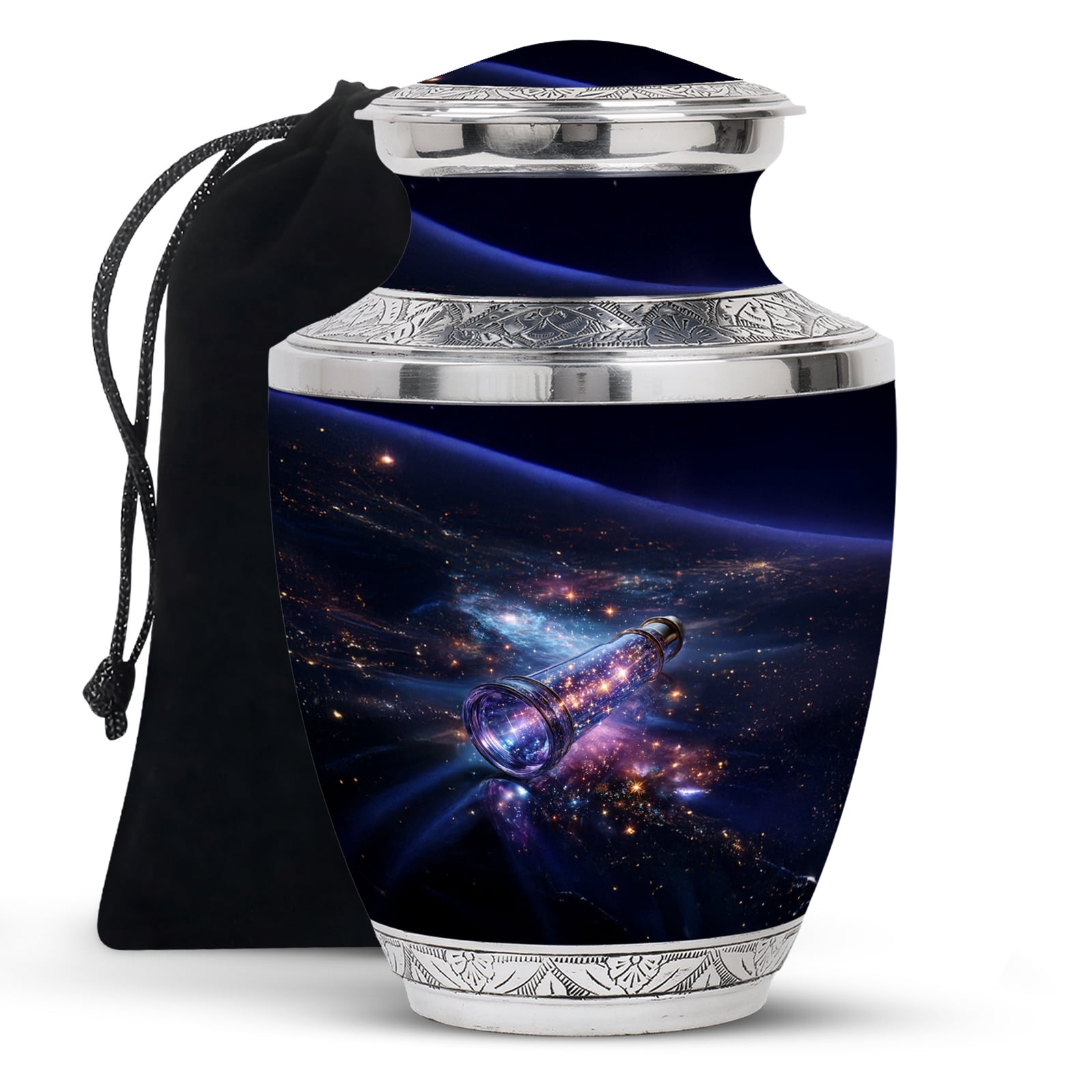 KARYLIZ Telescope Space Memorial Cremation Urn For Ashes For Women ...