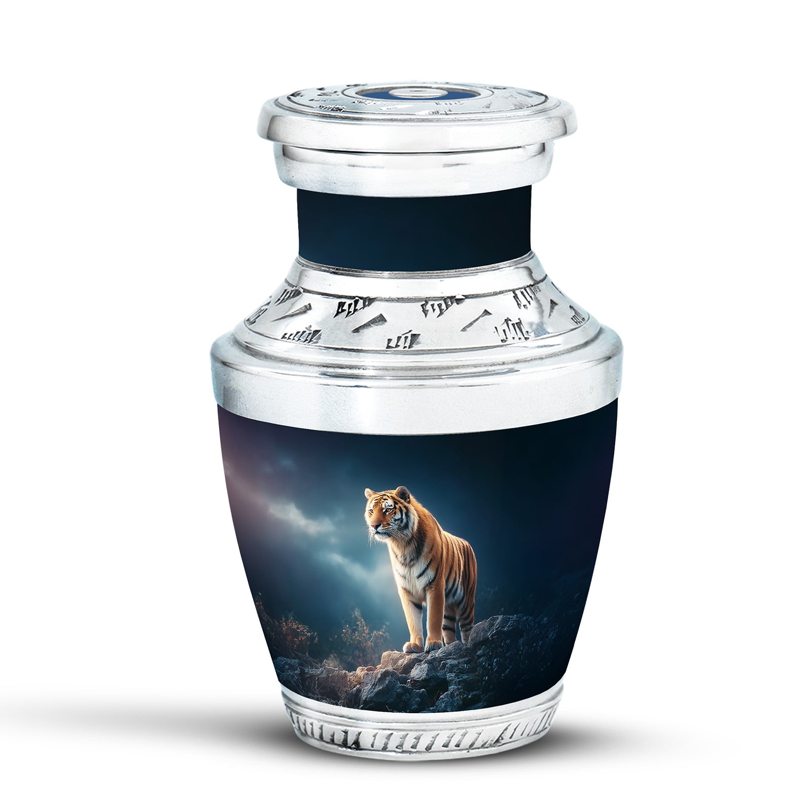 KARYLIZ Tiger Funeral Urns for Ashes Adult Female & Male - Burial Urns ...