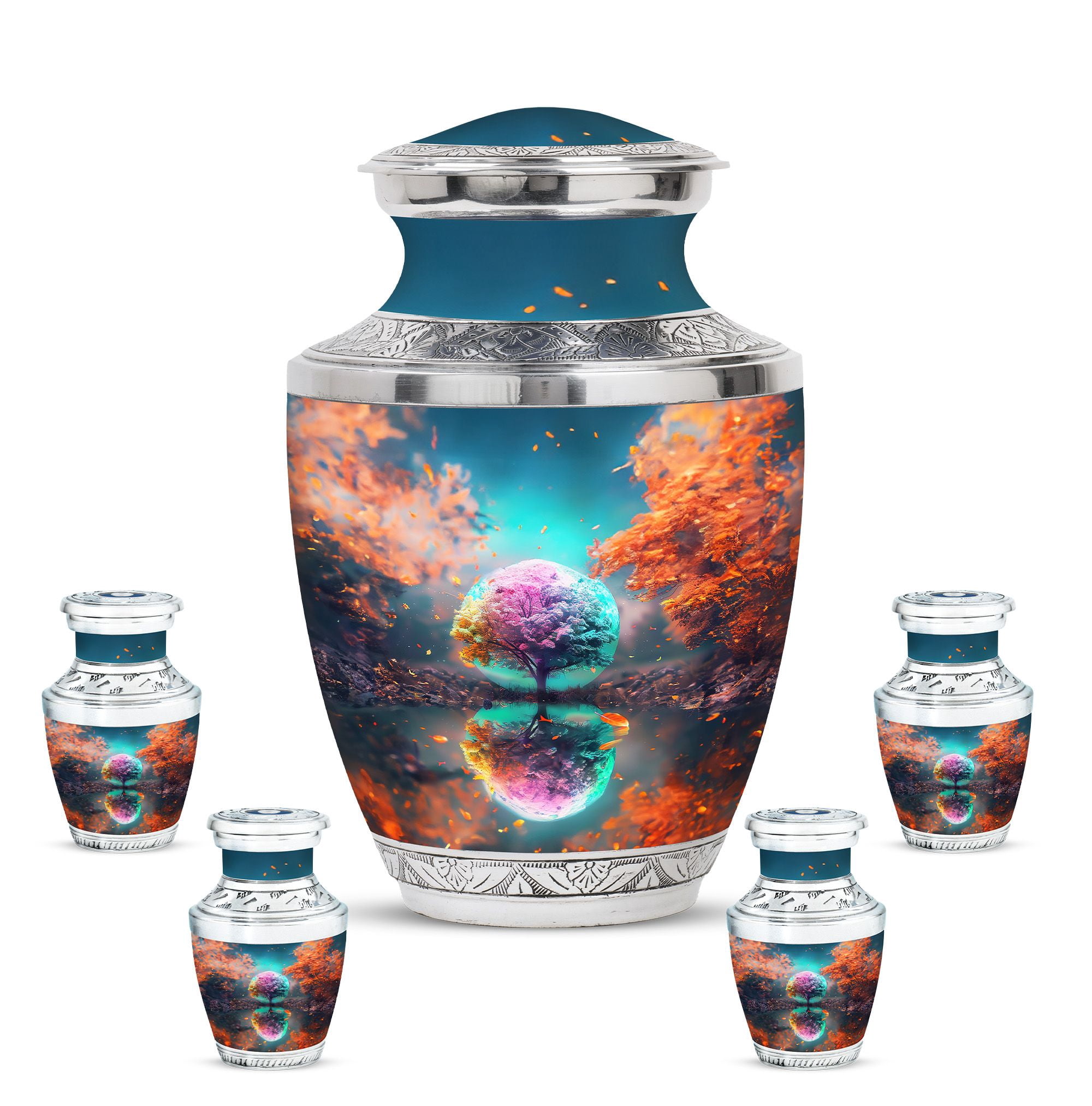 KARYLIZ Tree Urns For Human Ashes Adult Female - Small Cremation Urns ...