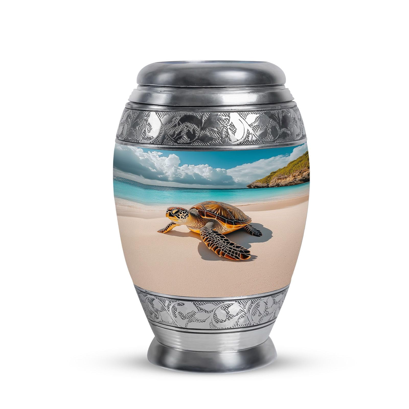 KARYLIZ Turtle Mini Urn for Human Ashes Keepsake - Ashes Keepsake for ...