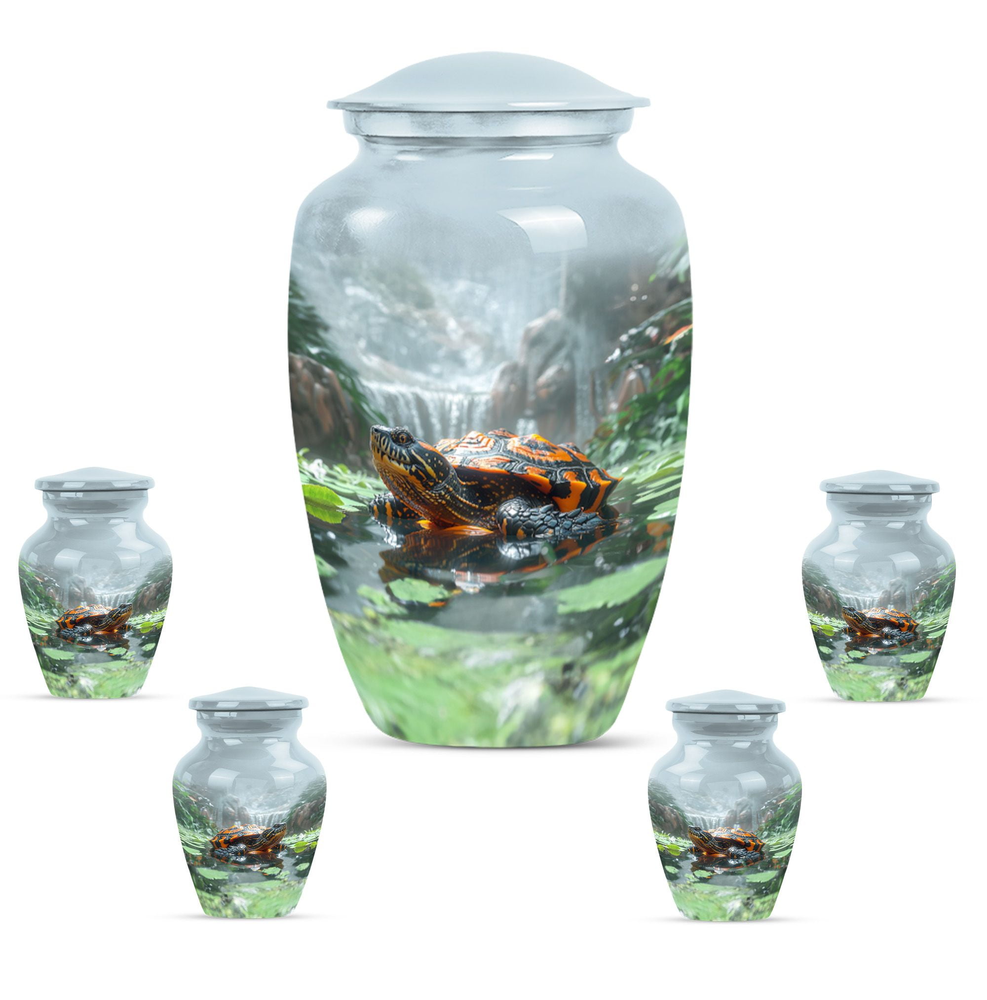 KARYLIZ Turtle Urns For Human Ashes Adult Man - Cremation Small Urns ...