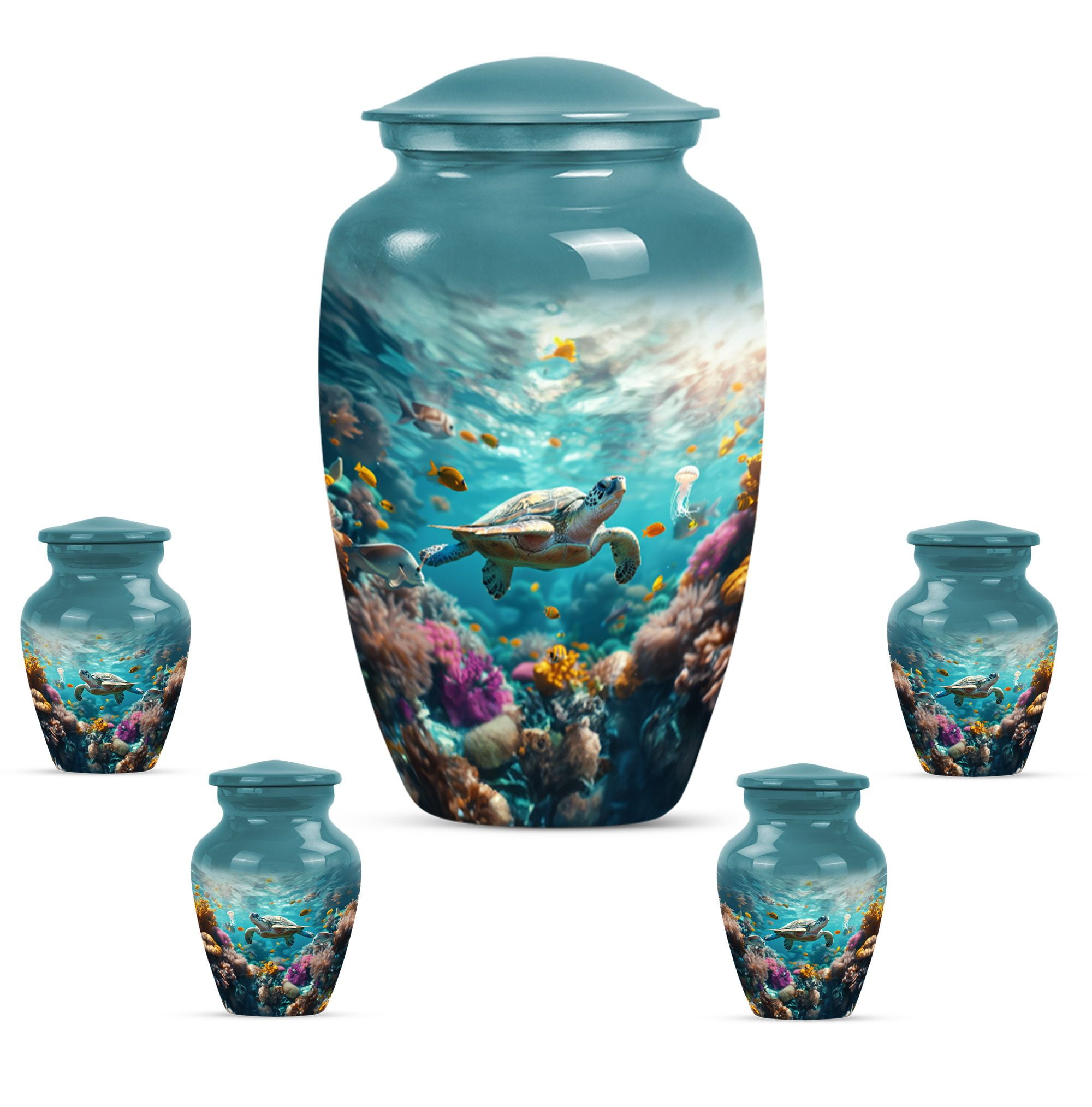 KARYLIZ Turtle Urns For Human Ashes Small - Small Urns For Human Ashes ...