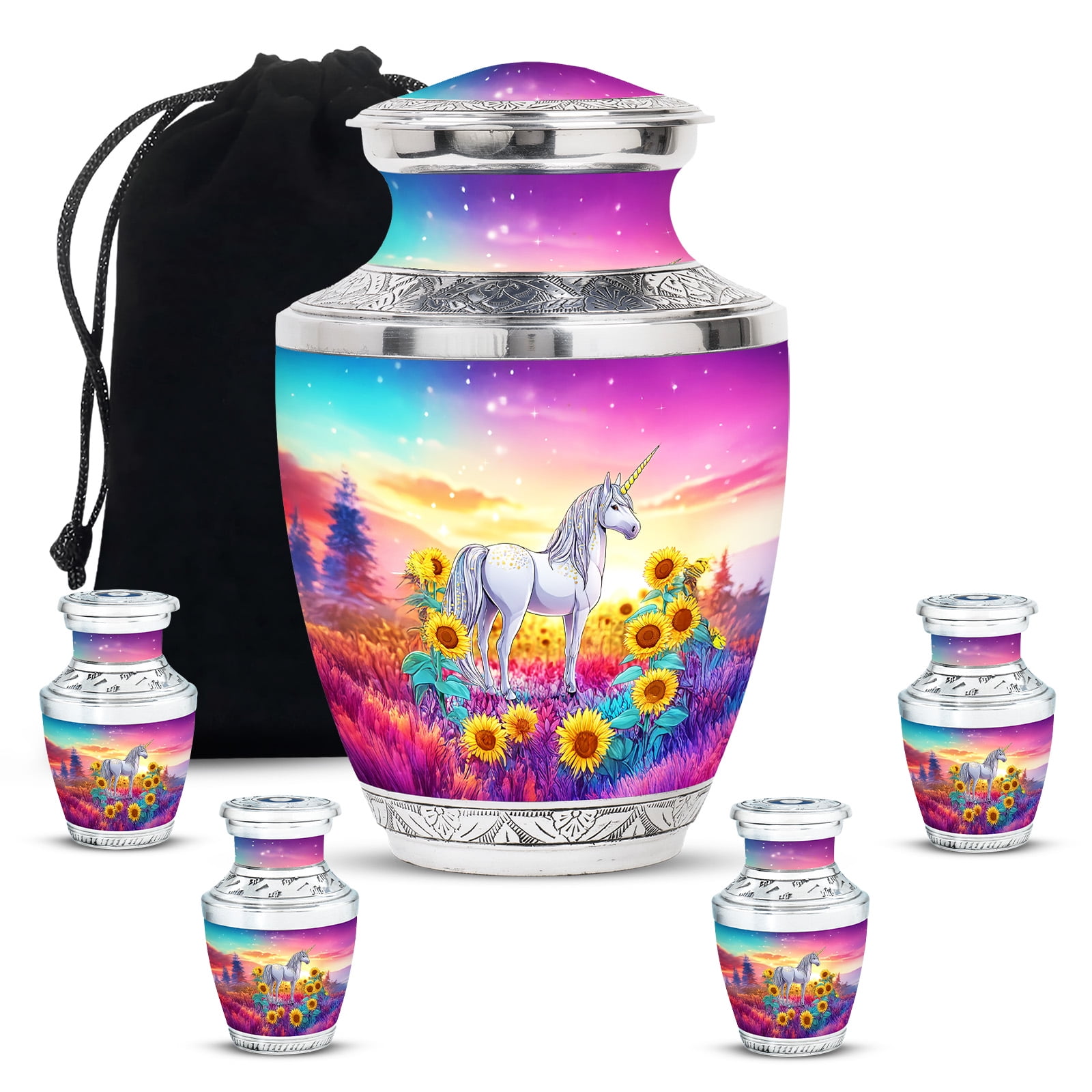 KARYLIZ Unicorn Urn for Adult Ashes - Cremation Urns for Male & Female ...