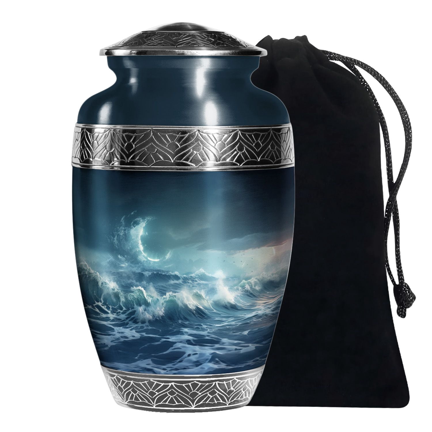 KARYLIZ Wilderness White Dove On Urns For Human Ashes Adult Female ...