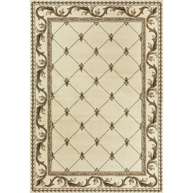 KAS Oriental Rugs Corinthian Collection Fleur-De-Lis Area Rug, 3'3" x 4 ...