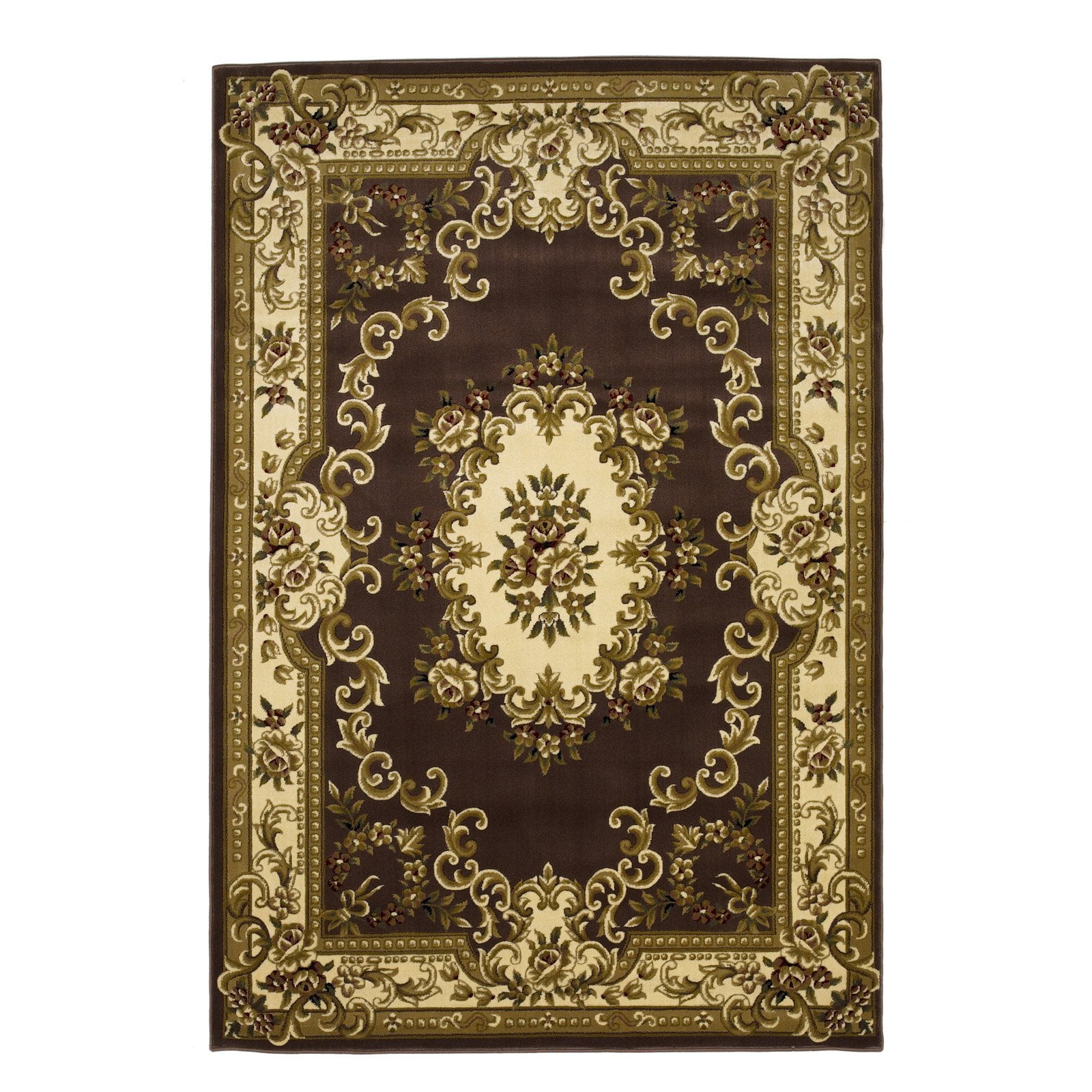 KAS Rugs Corinthian 53 Aubusson Area Rug - Walmart.com