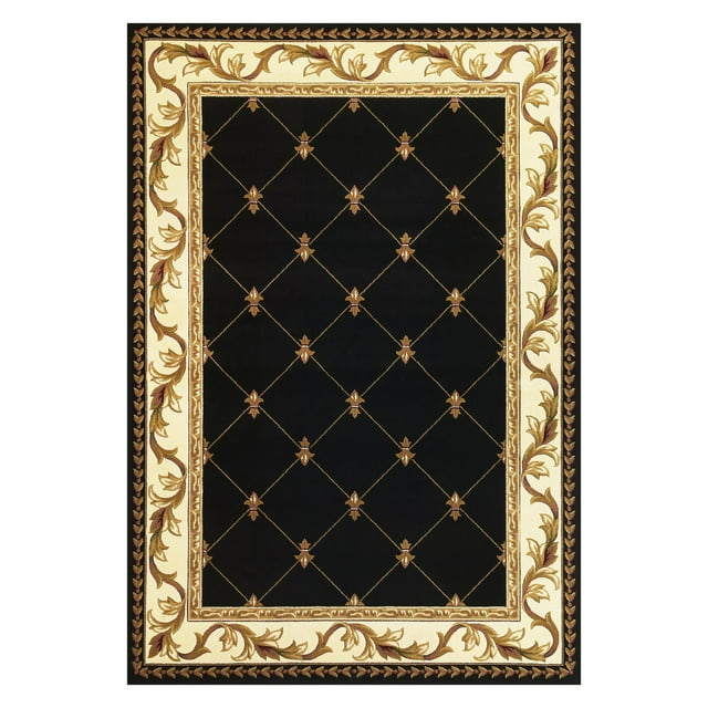 KAS Rugs Corinthian 53 Fleur-De-Lis Area Rug - Walmart.com