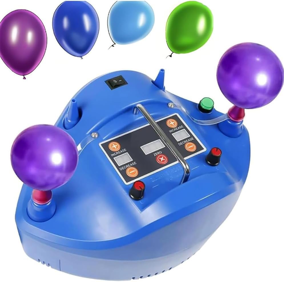 KASGMU 1200W Electric Balloon Pump – Dual-Hole Fast Inflation, Digital ...