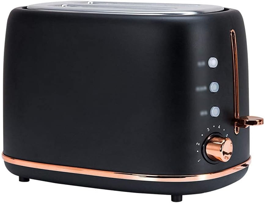 KASGMU 2-Slice Stainless Steel Toaster Oven - Automatic Bread Baker ...