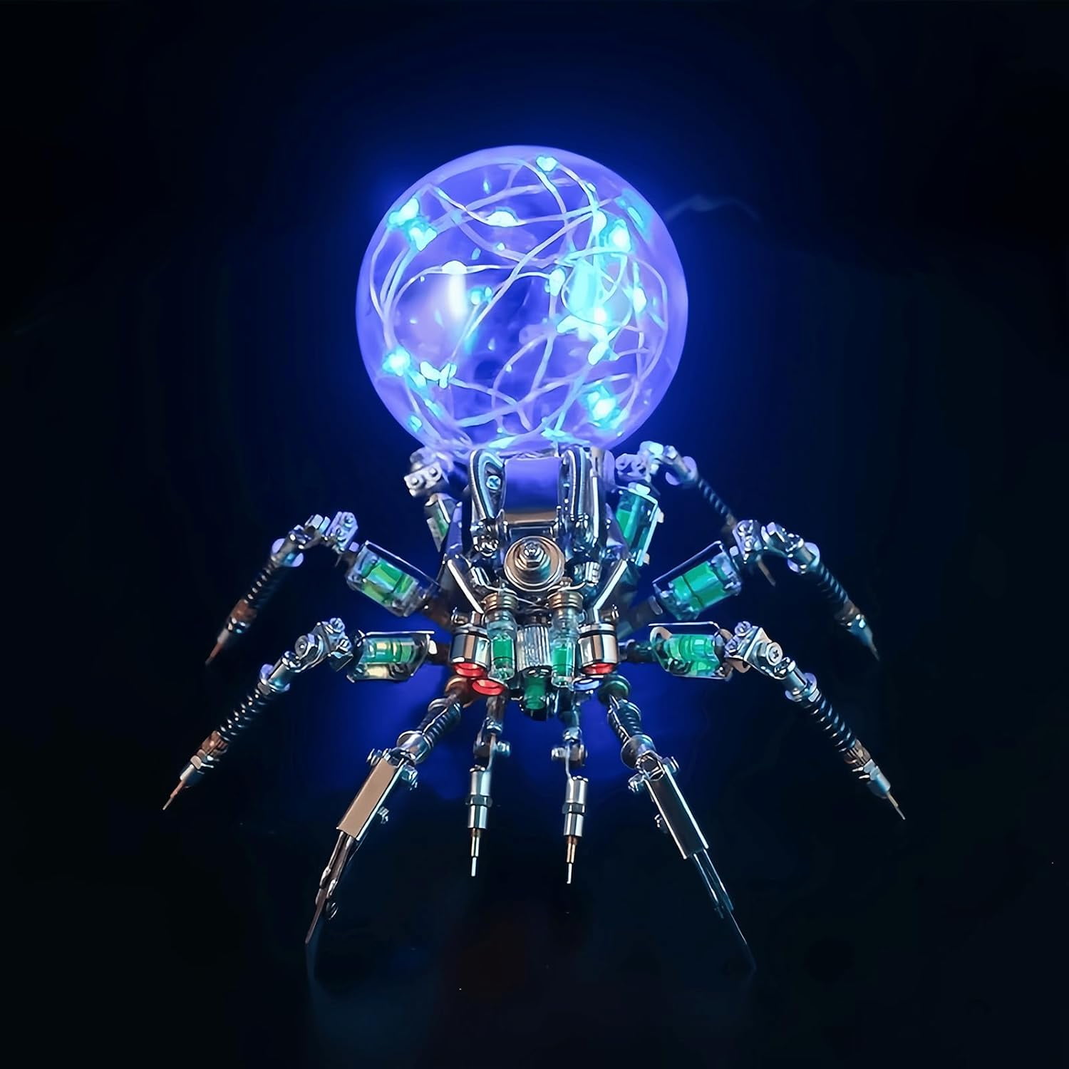 KASGMU 3D Metal Model Kit Mechanical spider 3D Metal Puzzle DIY Metal ...
