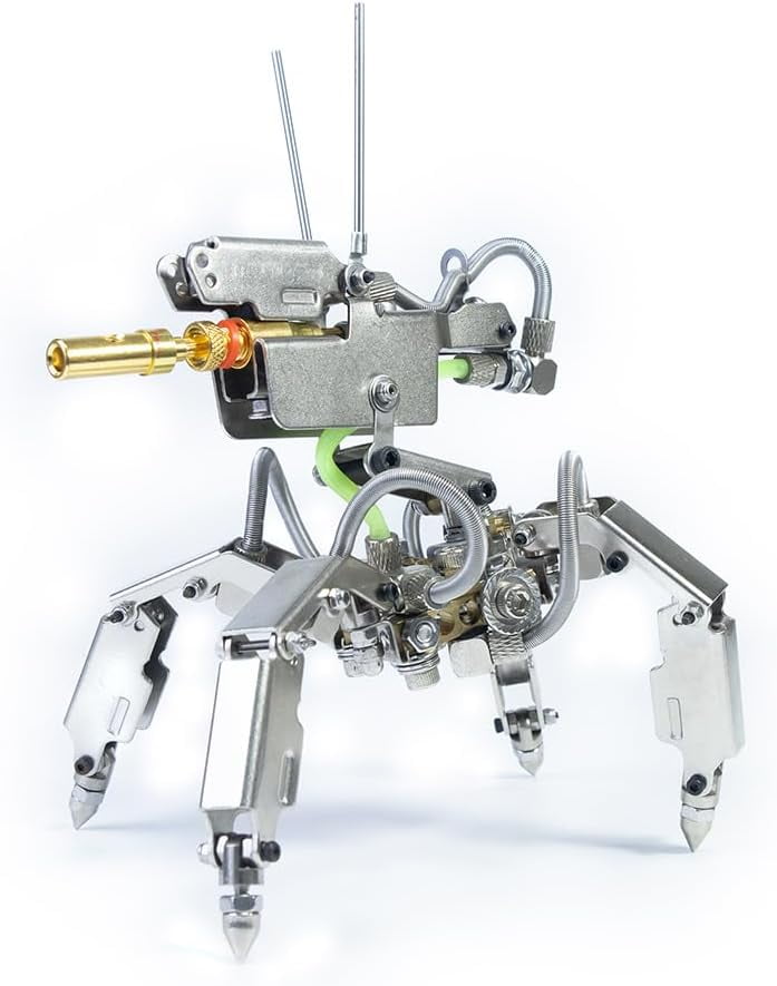 KASGMU 3D Metal Puzzle Model Kits, 3D Metal Steampunk Mini-1 Future ...