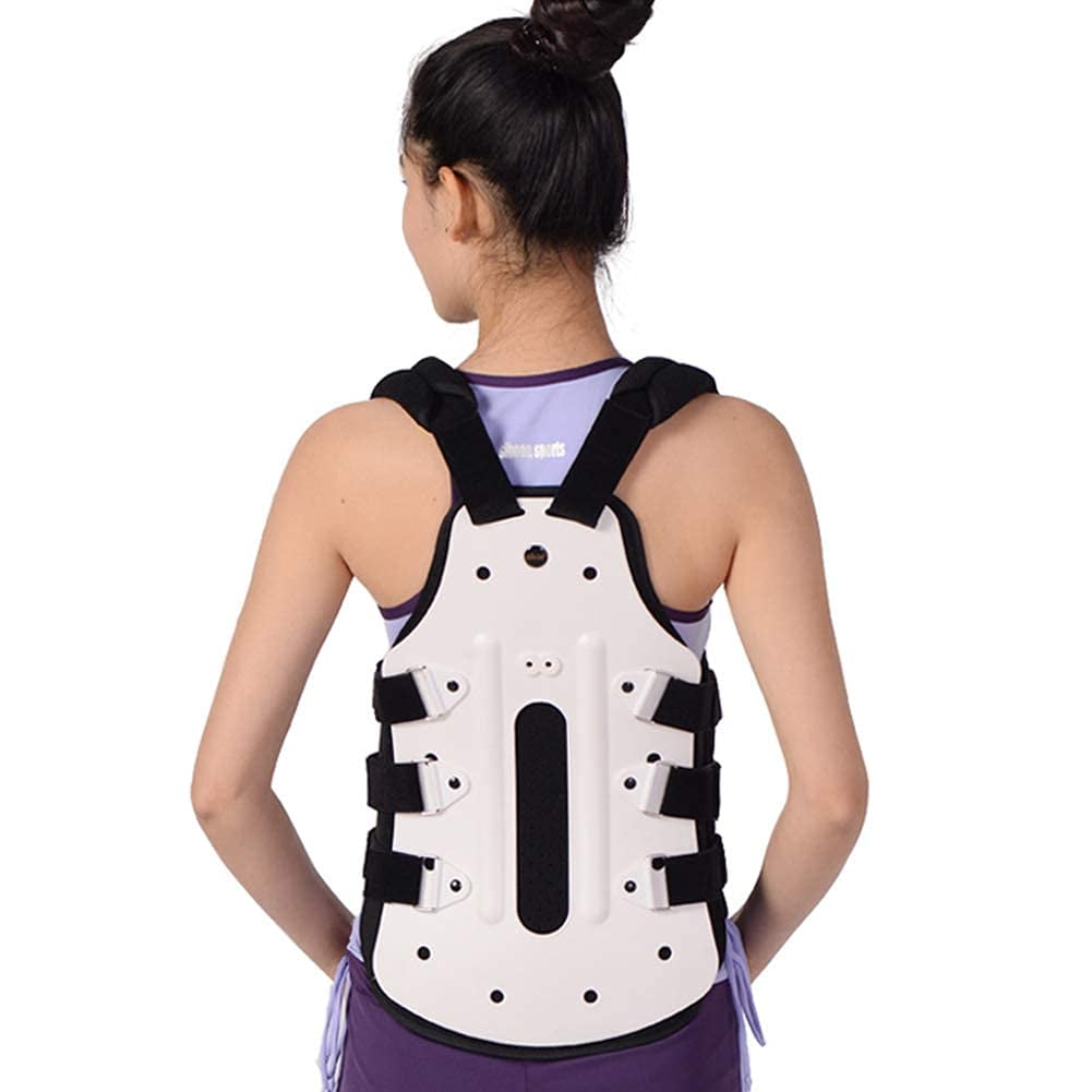 KASGMU Adjustable Posture Corrector Back Shoulder Lumbar Waist Support ...