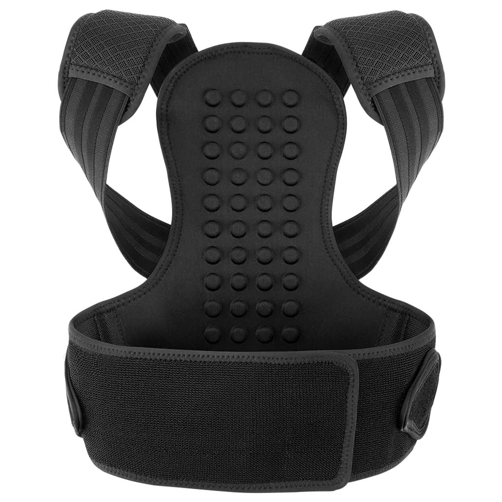 KASGMU Adjustable Posture Corrector Back Waist Support Spine Brace Belt ...