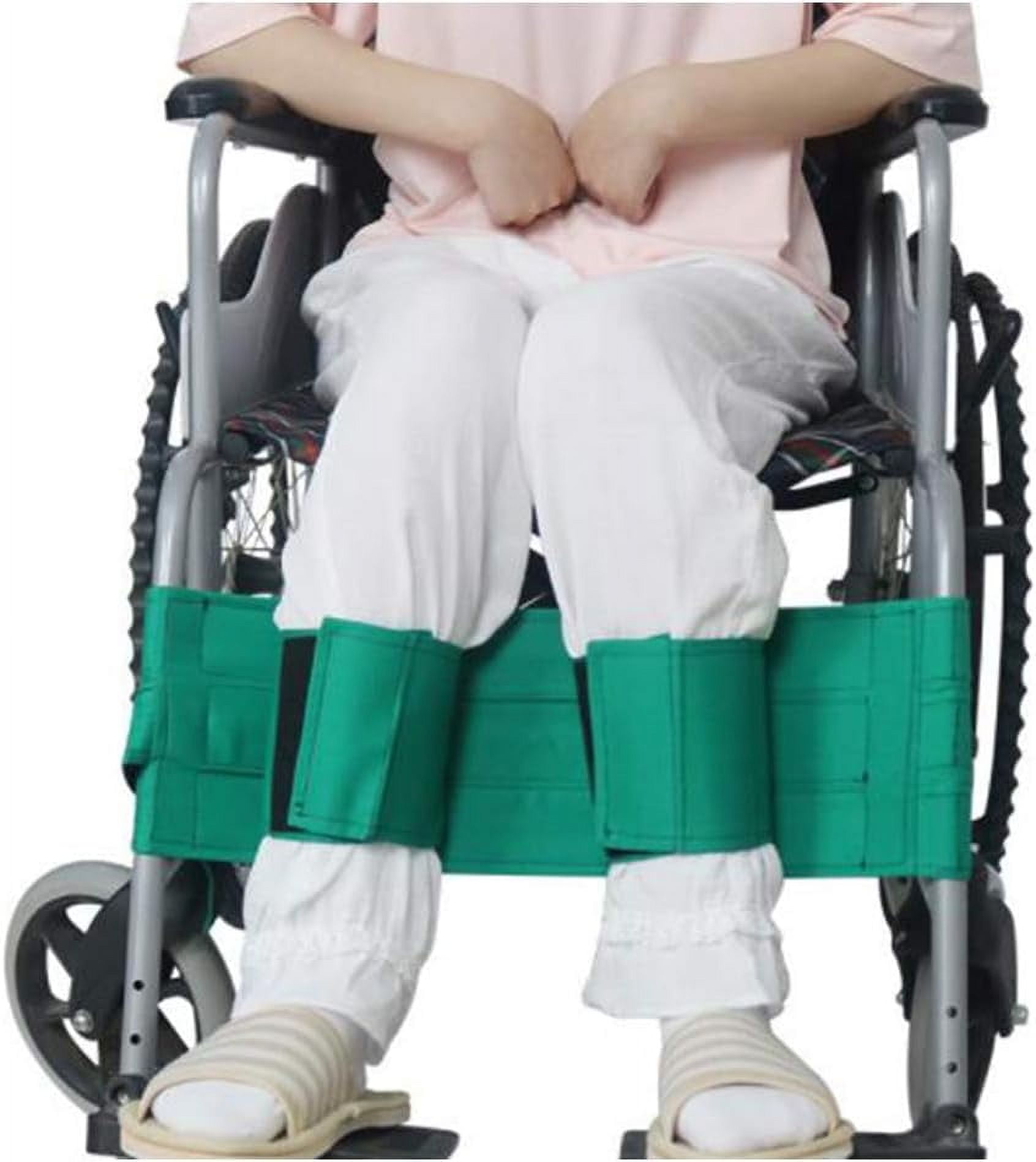 KASGMU Wheelchair Footrest Leg Strap,Adjustable Medical Safety Leg ...