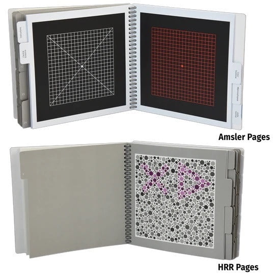 KASHSURG HRR/Amsler Combination Color Book - Walmart.com