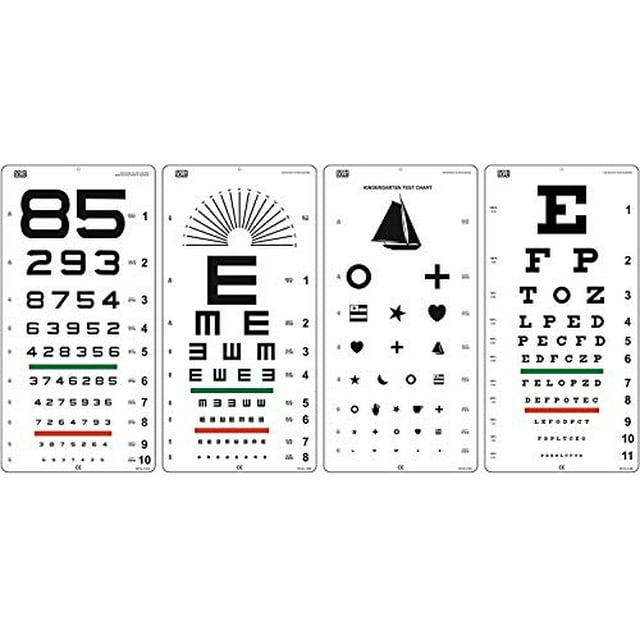 KASHSURG Snellen EFP, Kindergarten, Number, E Illiterate with ...