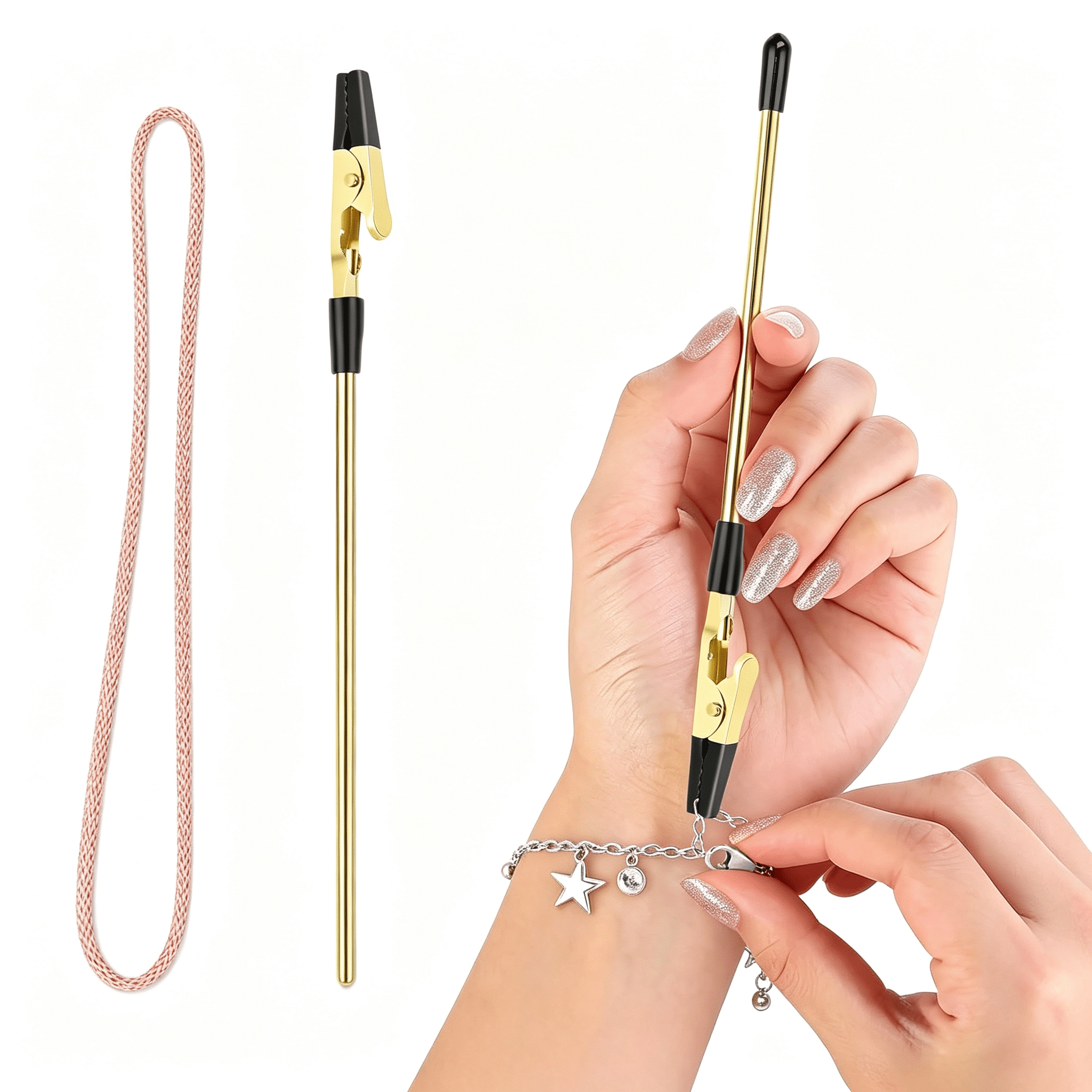KASIU 2Pcs Bracelet Helper Tool Jewelry Clasp Assistant for Bracelet ...