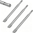 KASIU Plus Chisels,3Pcs Flat Chisels Set,40Cr Steel Masonry Chisel Bit ...