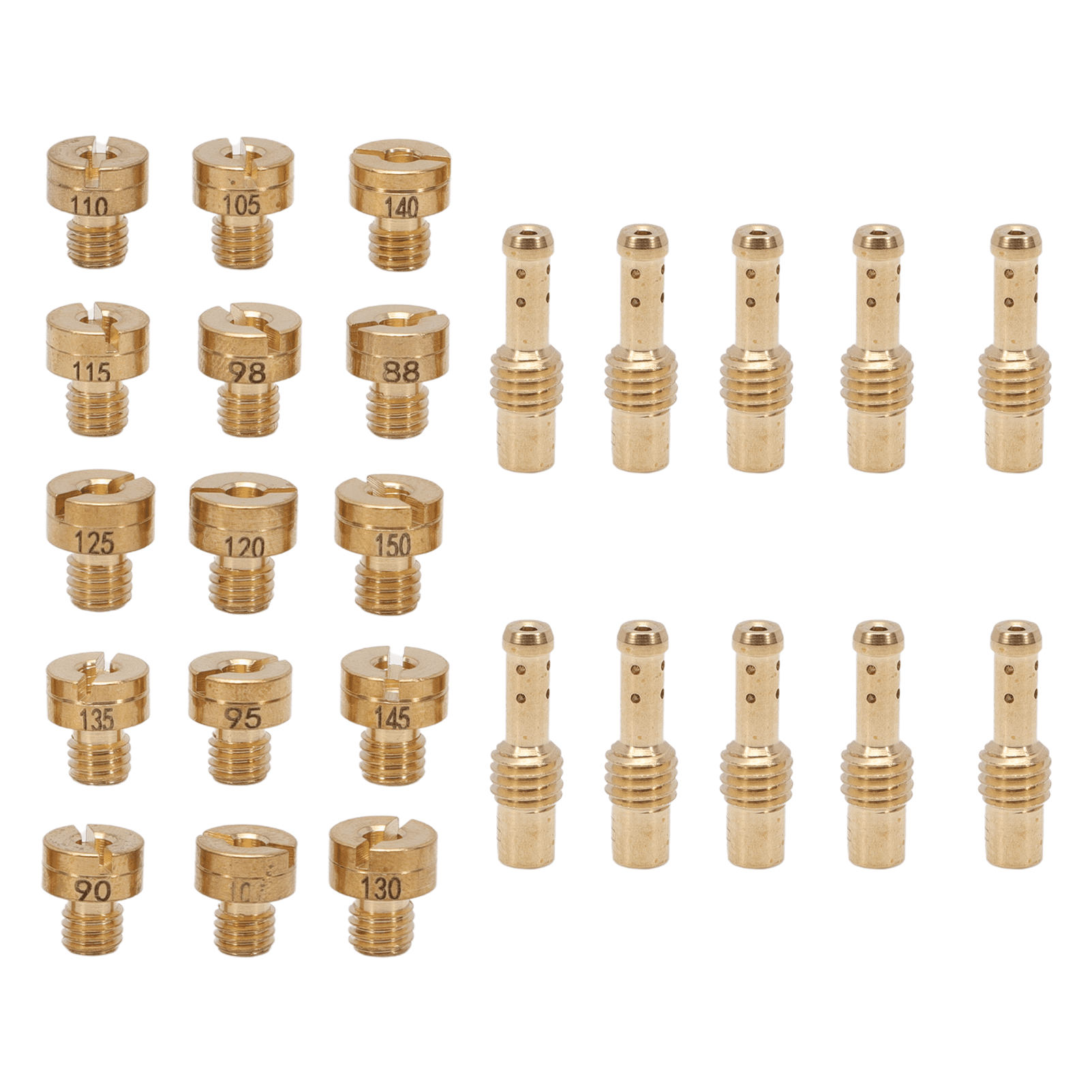 KASturrboo 25Pcs Carburetor Main Jet Kit Fit for Mikuni VM22 VM24 125 ...
