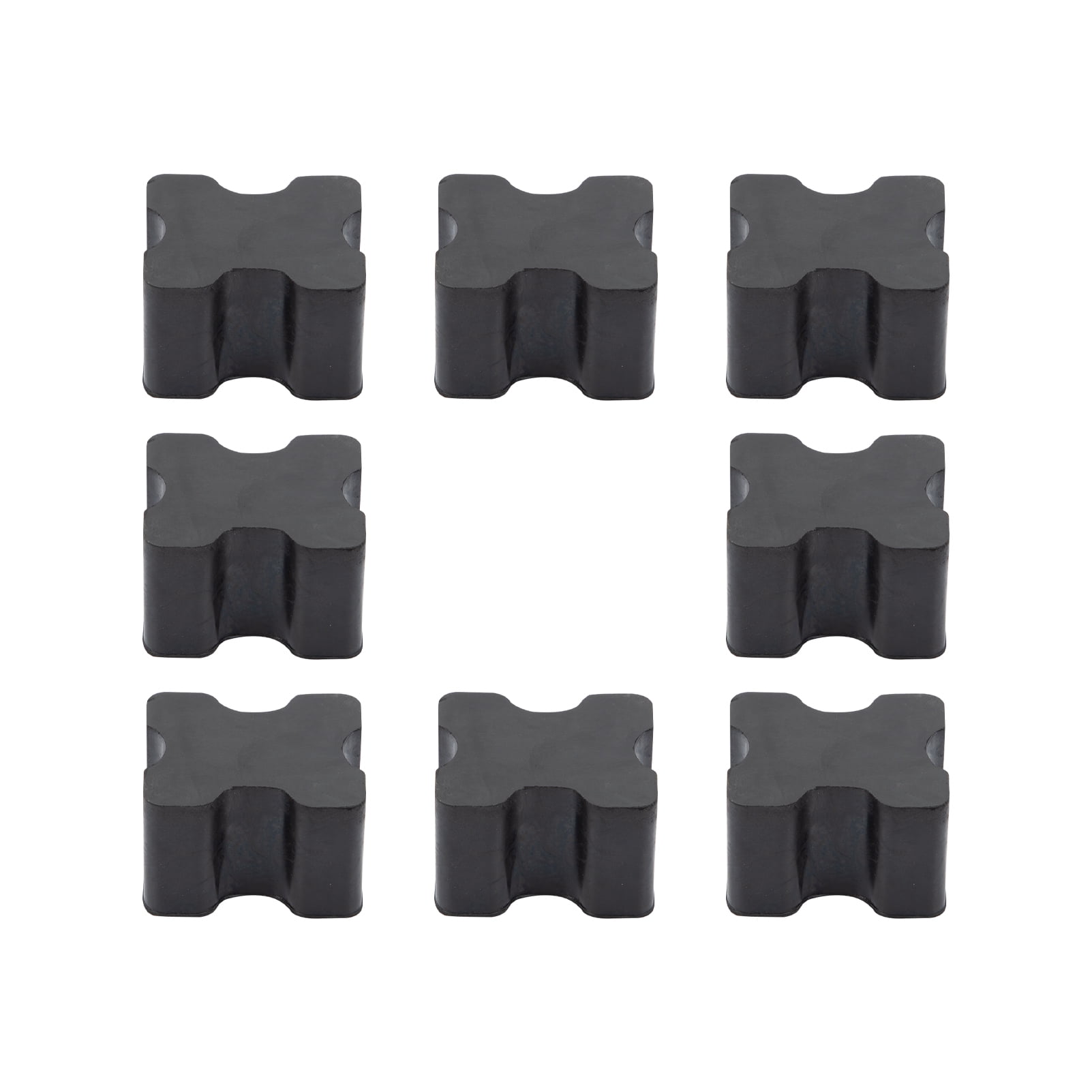 KASturrboo 8Pcs Heavy Duty Rubber Coil Spring Booster Kit Rubber Coil ...