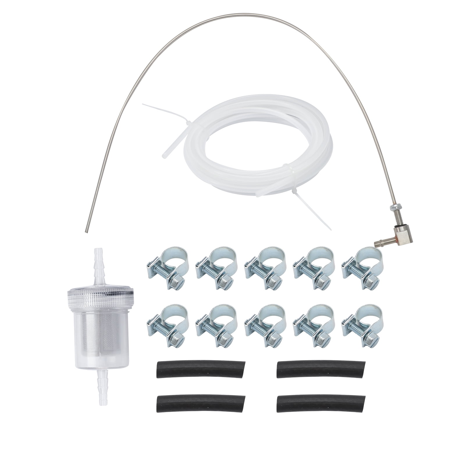 KASturrboo Inline Fuel Filter Hose Clip Pipe Line Kit Fit for Webasto ...