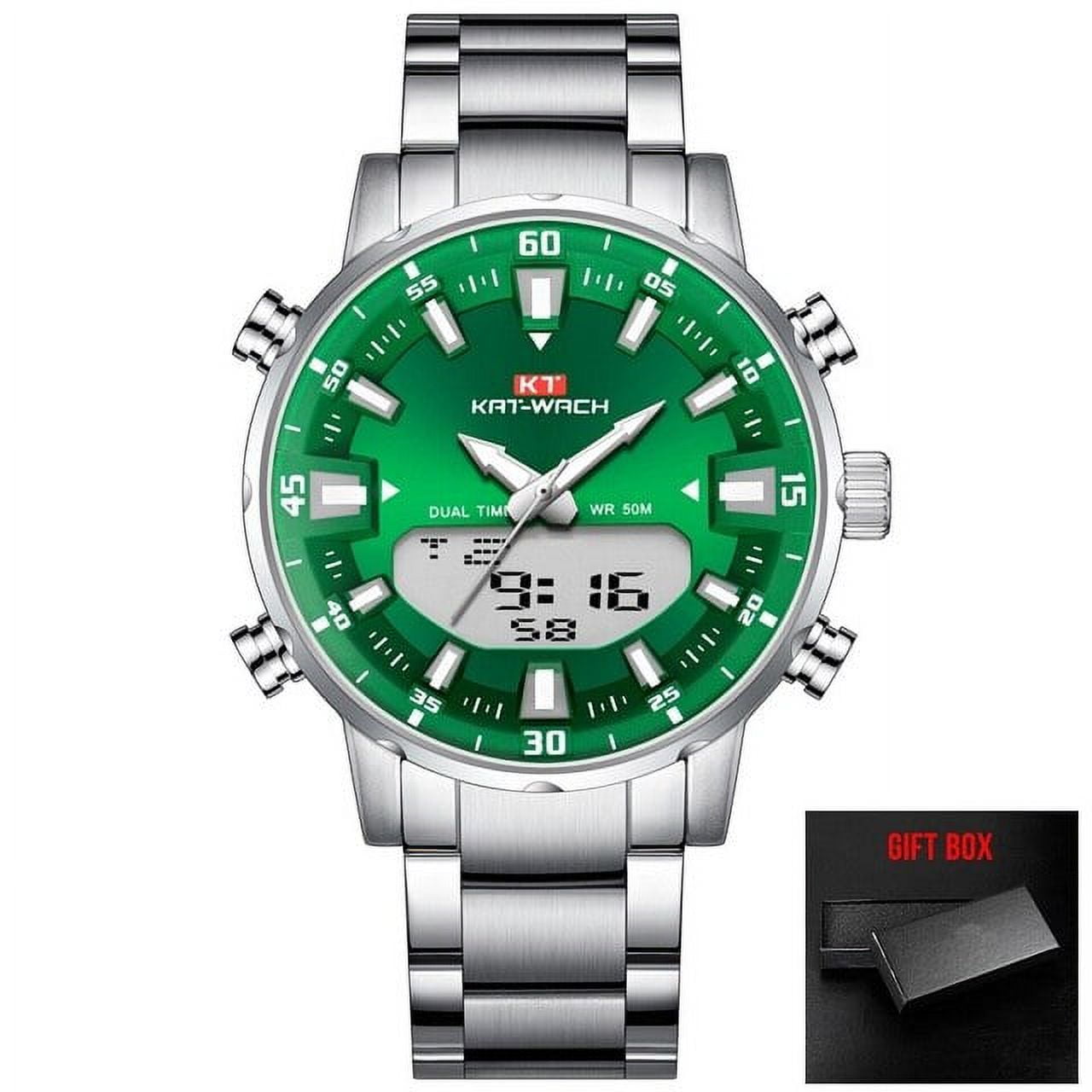 KAT WACH Top Brand Men Watch Waterproof Sports Digital Watches Men LED ...