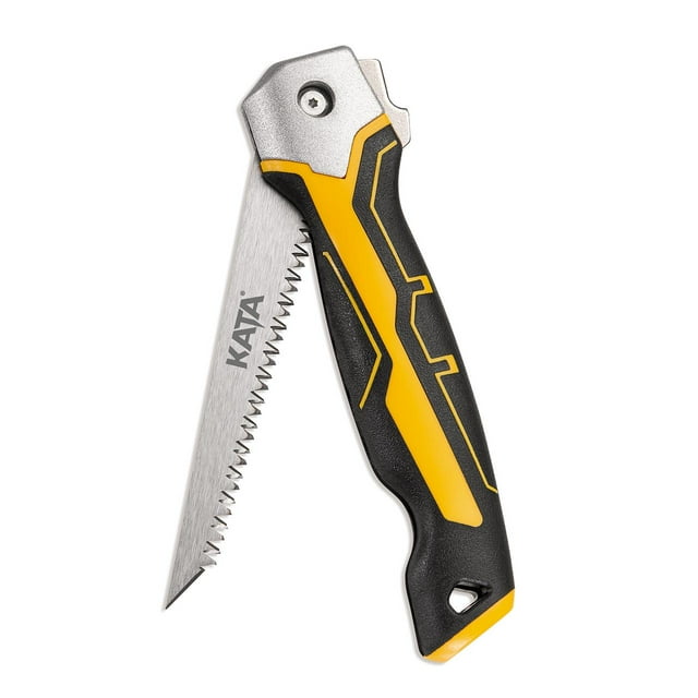KATA Folding Jab Saw/Drywall Saw, Sheetrock Saw with Soft Grip Handle ...