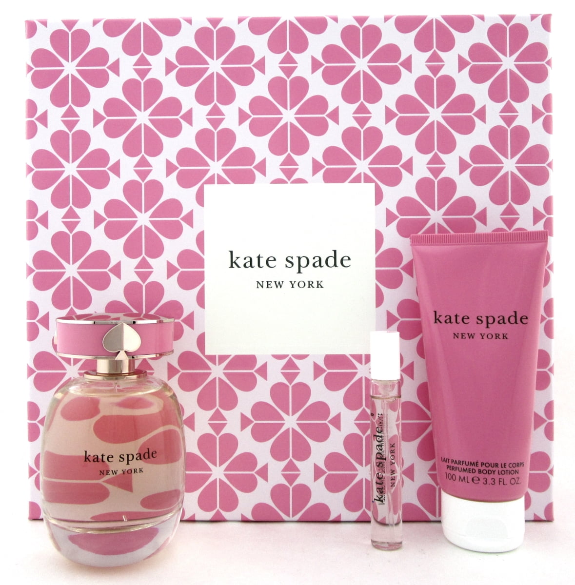 KATE SPADE NEW YORK for Women 3 PCS GIFT SET (3.3 oz EDP Spray + Mini ...