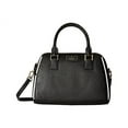 KATE SPADE Small Pippa Satchel Crossbody Shoulder Bag - Black Leather ...