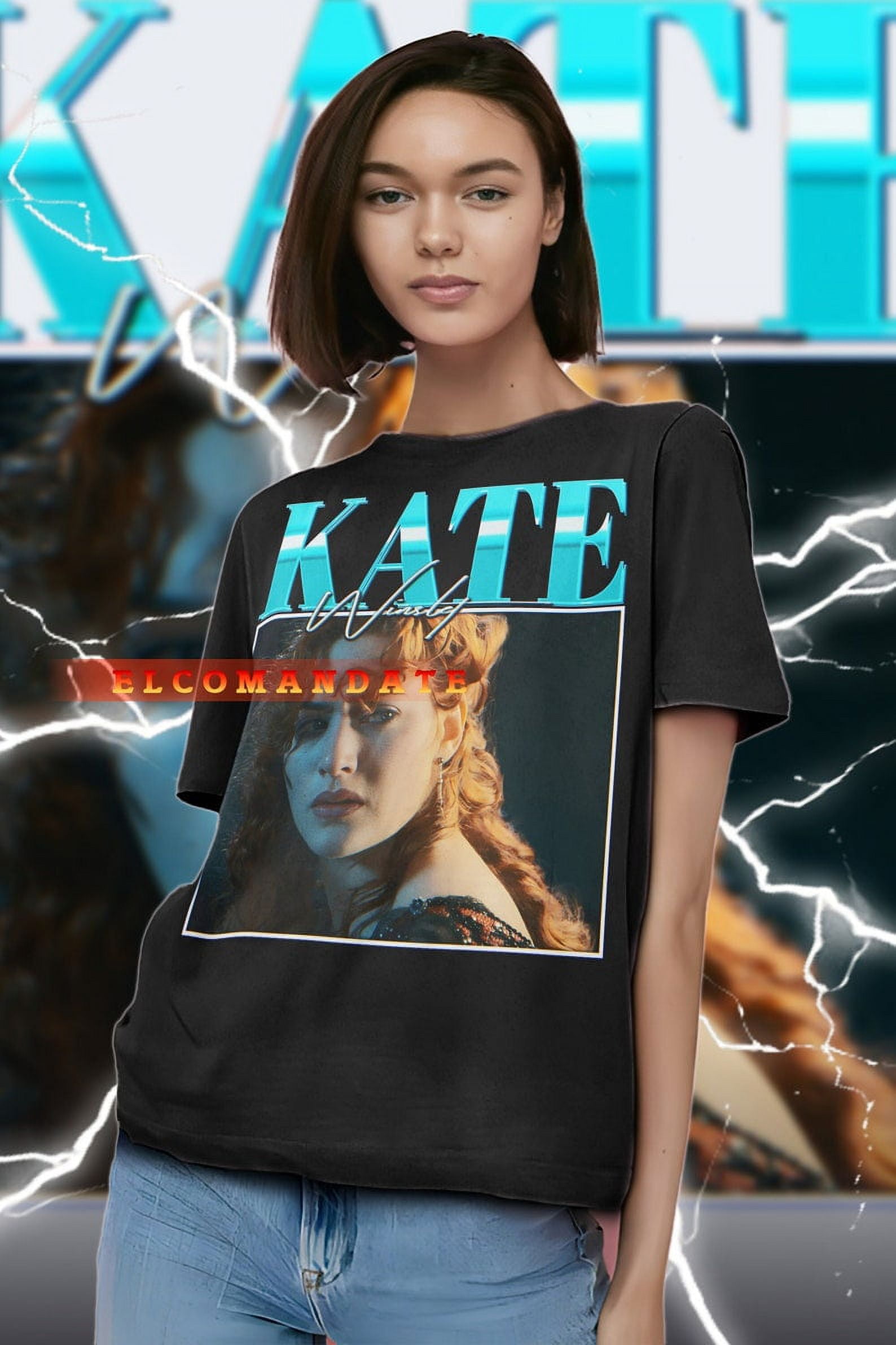 KATE WINSLET Vintage Shirt, Kate Winslet Homage Tshirt, Kate Winslet ...