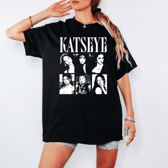 KATSEYES Fan T-Shirt | Urban Aesthetic Girl Group Tee | Retro 90s ...