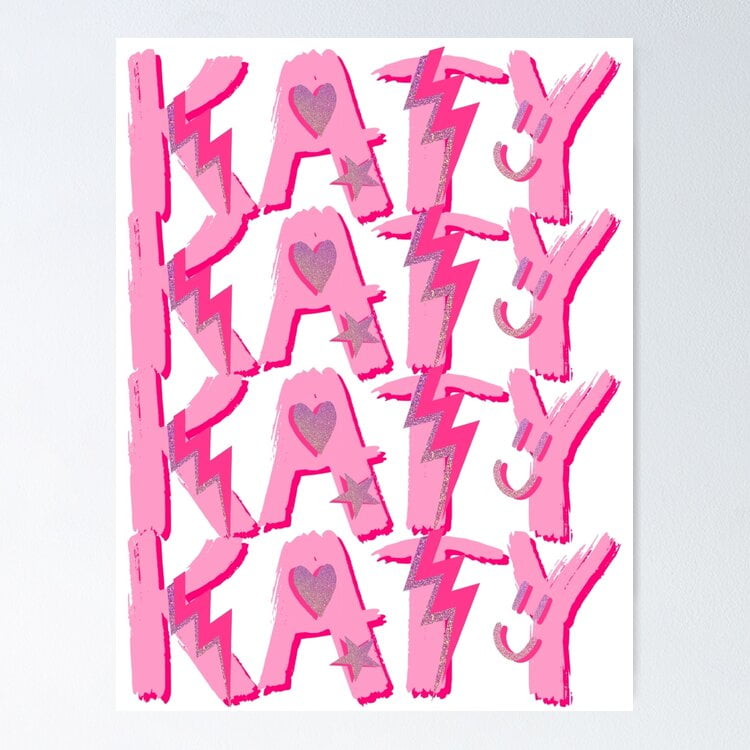 KATY name Poster - KIRA.1083, UNFRAMED-24x36 - Walmart.com