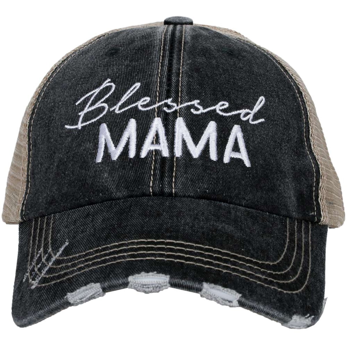 KATYDID Blessed Mama Baseball Hat - Trucker Hat for Women - Stylish ...