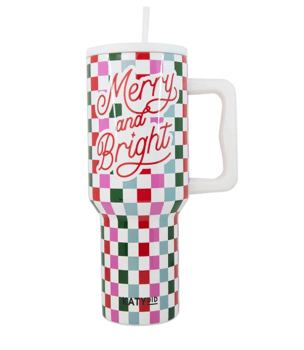 KATYDID Stainless Steel Large Capacity 38 oz. Vacuum Insulated Cup ...