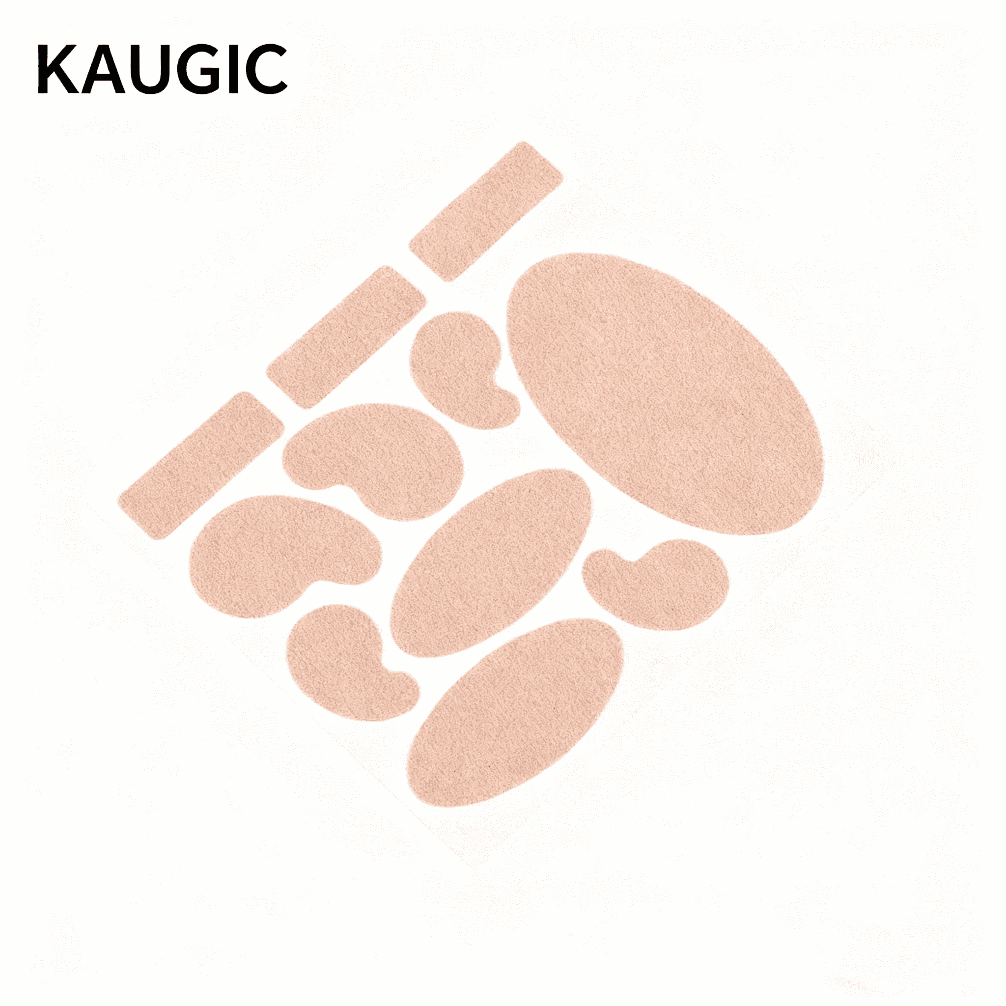 KAUGIC Bandages For Heel Skin — Self-Adhesive Heel Grips & Cushion ...