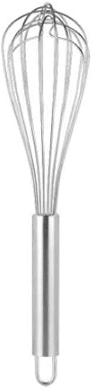 KAUKKO Stainless Steel Whisks 10"+12"+14"+16" Kitchen Whisk Set Kitchen Whip Kitchen Utensils ...