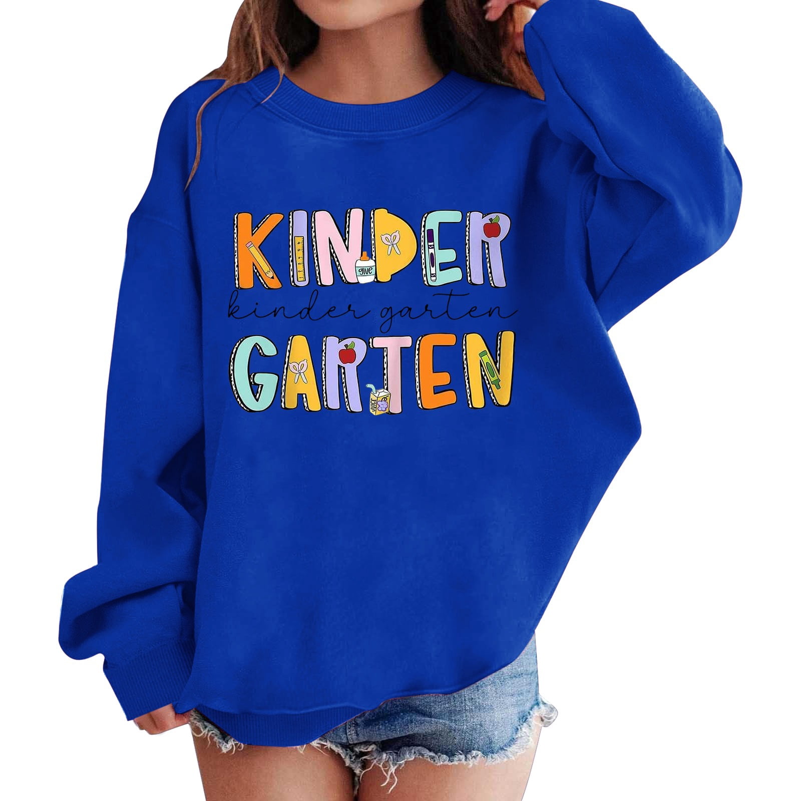 KAUOD Back to School Clothes for Girls Kindergarten Preschool Primary ...