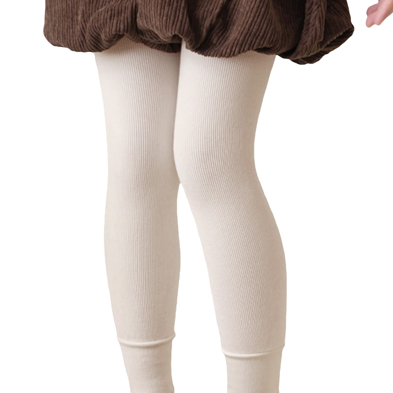 KAUOD Girls Thermal Tights School Dress Opaque Pantyhose Footed ...