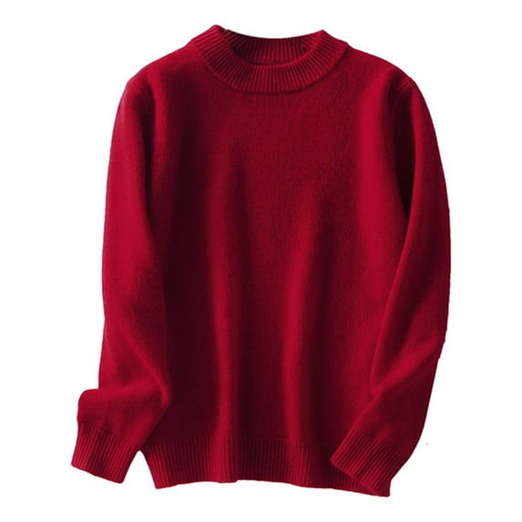 KAUOD Kids Fleece Sweater Crew Neck Long Sleeve Pullover Sweatshirts ...