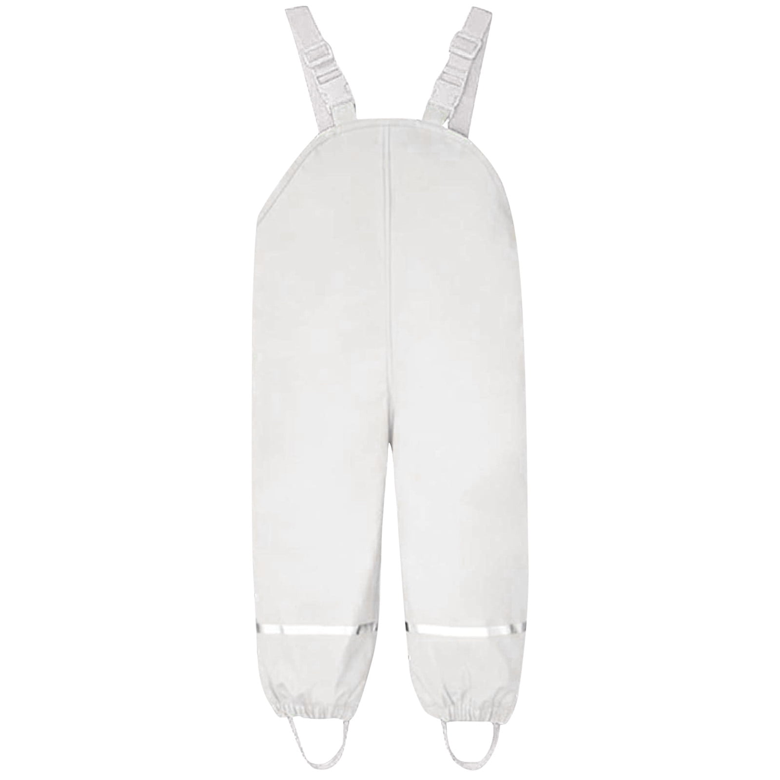 KAUOD Kids Rain Pants Reflective Dirty Proof Suspender Trousers for ...