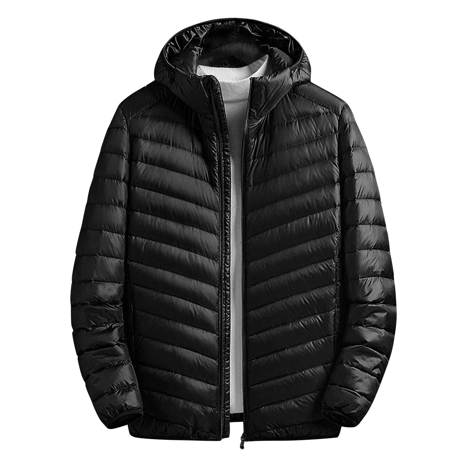 KAUOD Men's Winter Down Jacket, Men's Packable Lightweight Water ...