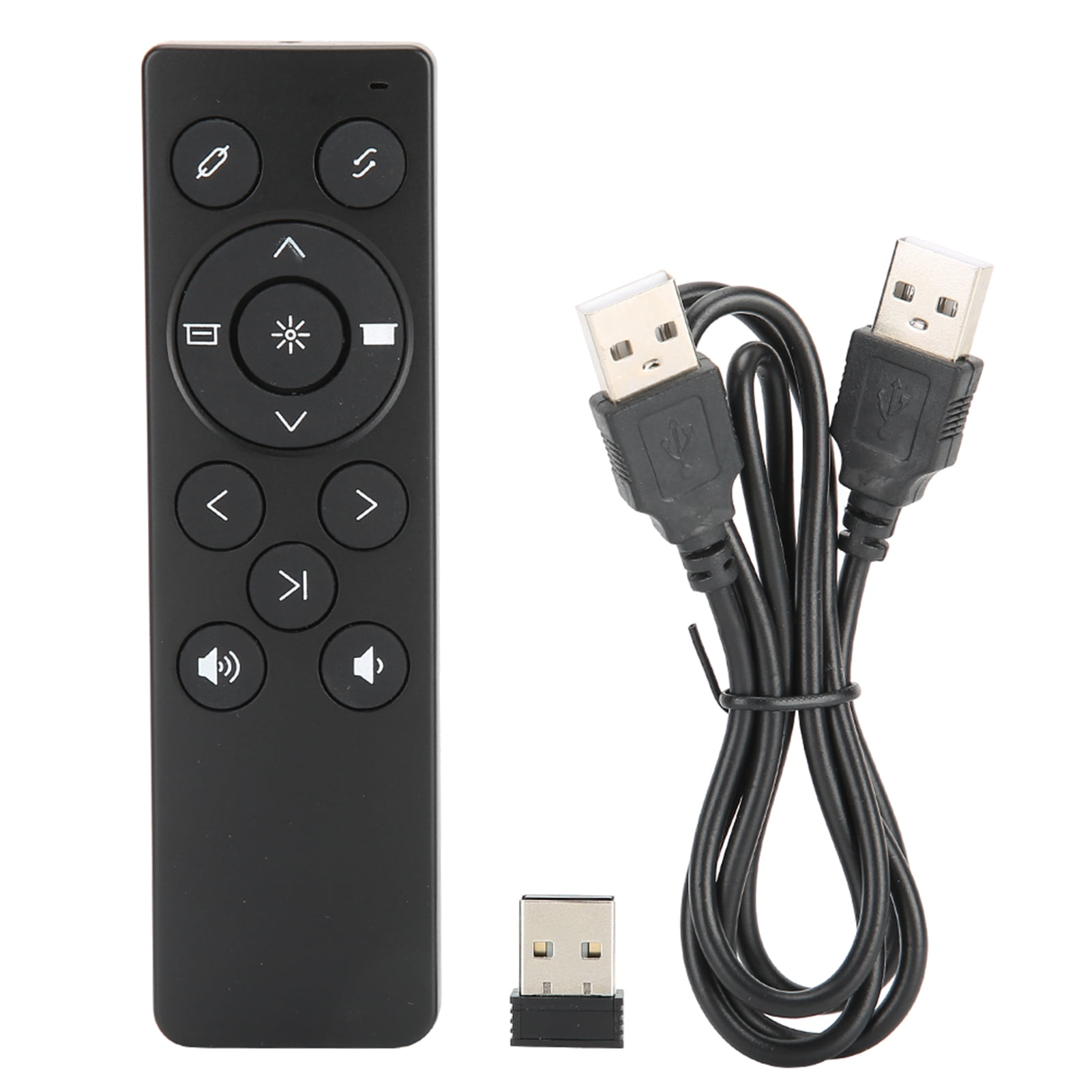 KAUU 2.4GHz Wireless Presenter USB Multi Media Devices Presenter for PC ...