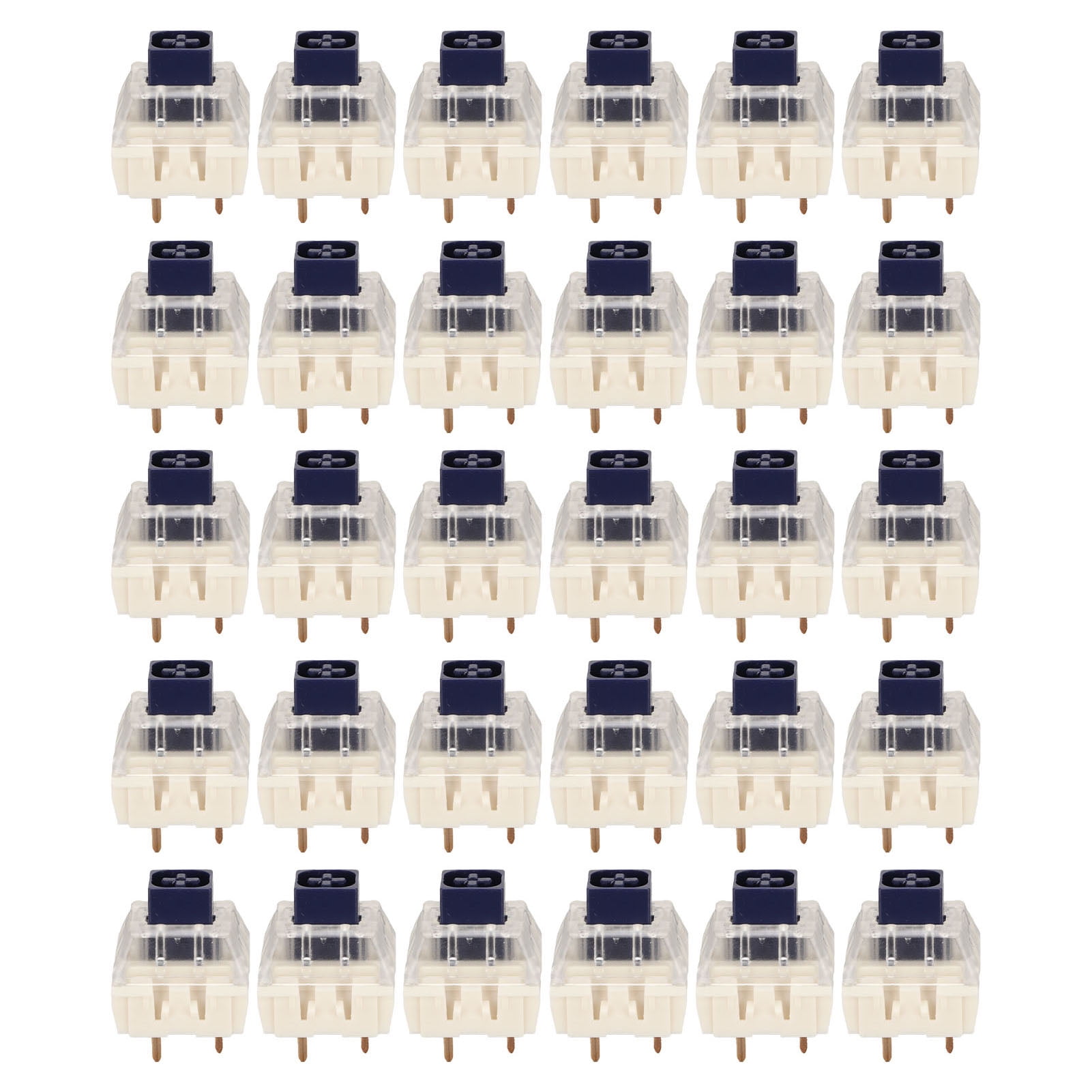 KAUU 30pcs Mechanical Keyboard Switches Waterproof Backlight DIY ...