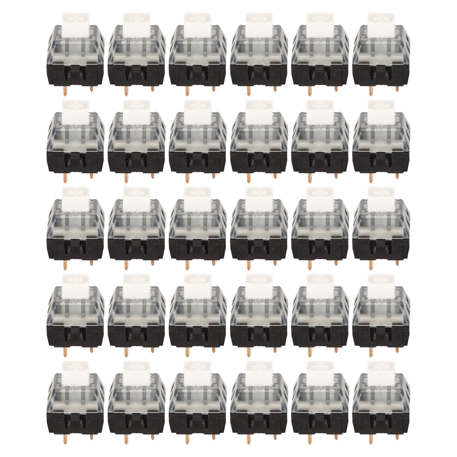 KAUU 30pcs Mechanical Keyboard Switches Waterproof Backlight DIY ...