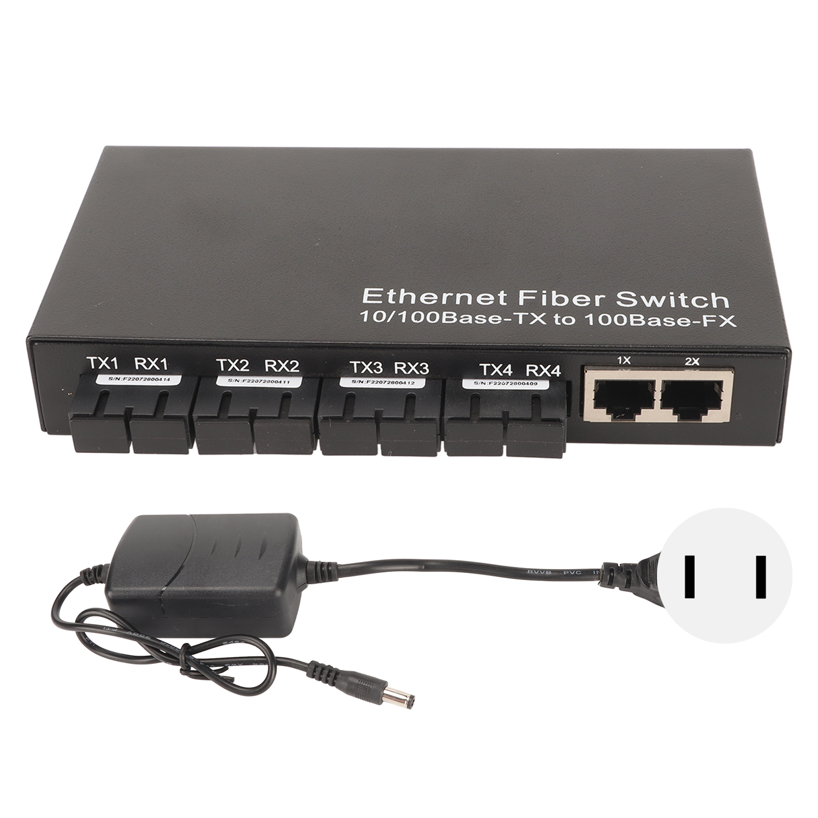 KAUU Ethernet to Fiber Optic Media Converter Tx1310nm 10 100Mbps Up To ...