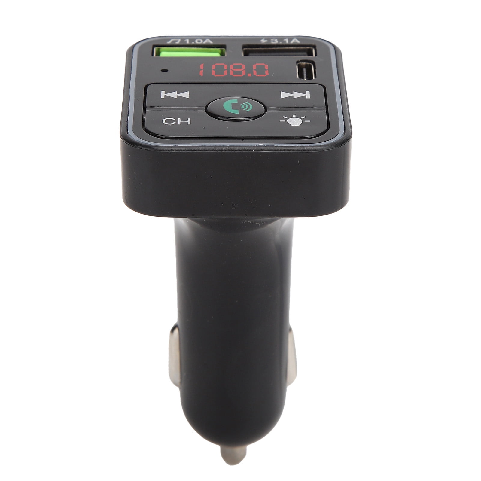 KAUU F2 Car MP3 Player with Ambient Light /Bluetooth/FM Transmitter ...