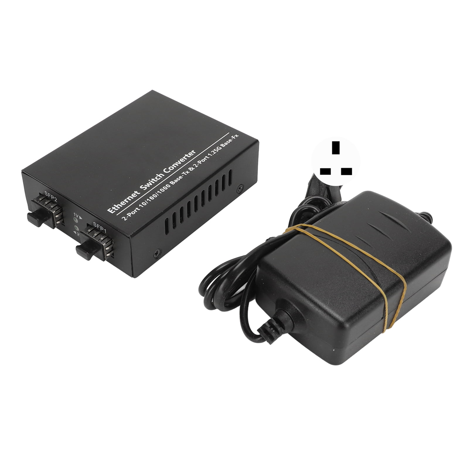 KAUU Fiber Transceiver Plug and Play Up to 120km SFP to RJ45 Fiber ...