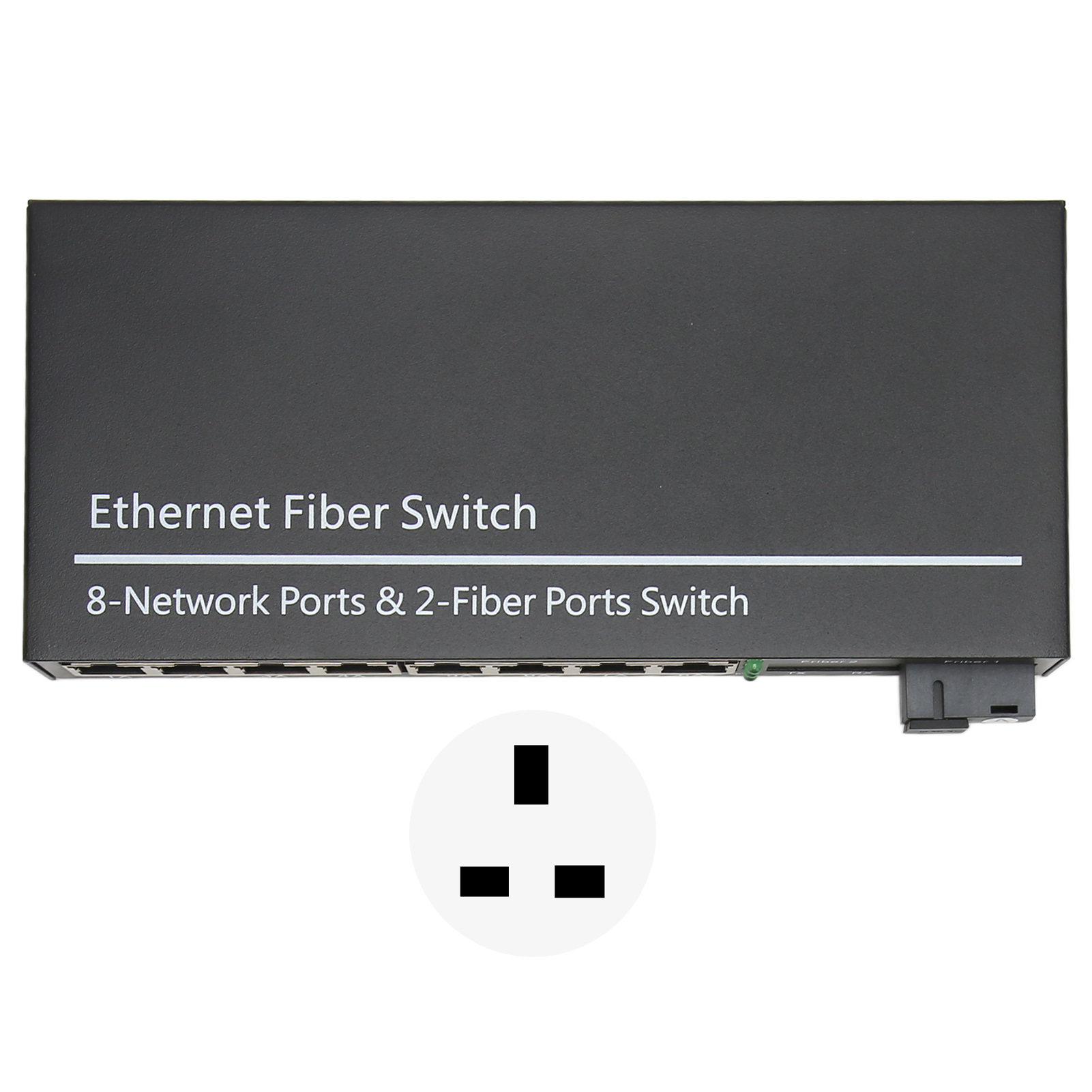 KAUU Gigabit Ethernet Switch 9 Ports 10 100 1000M Tx1310nm Full Half ...