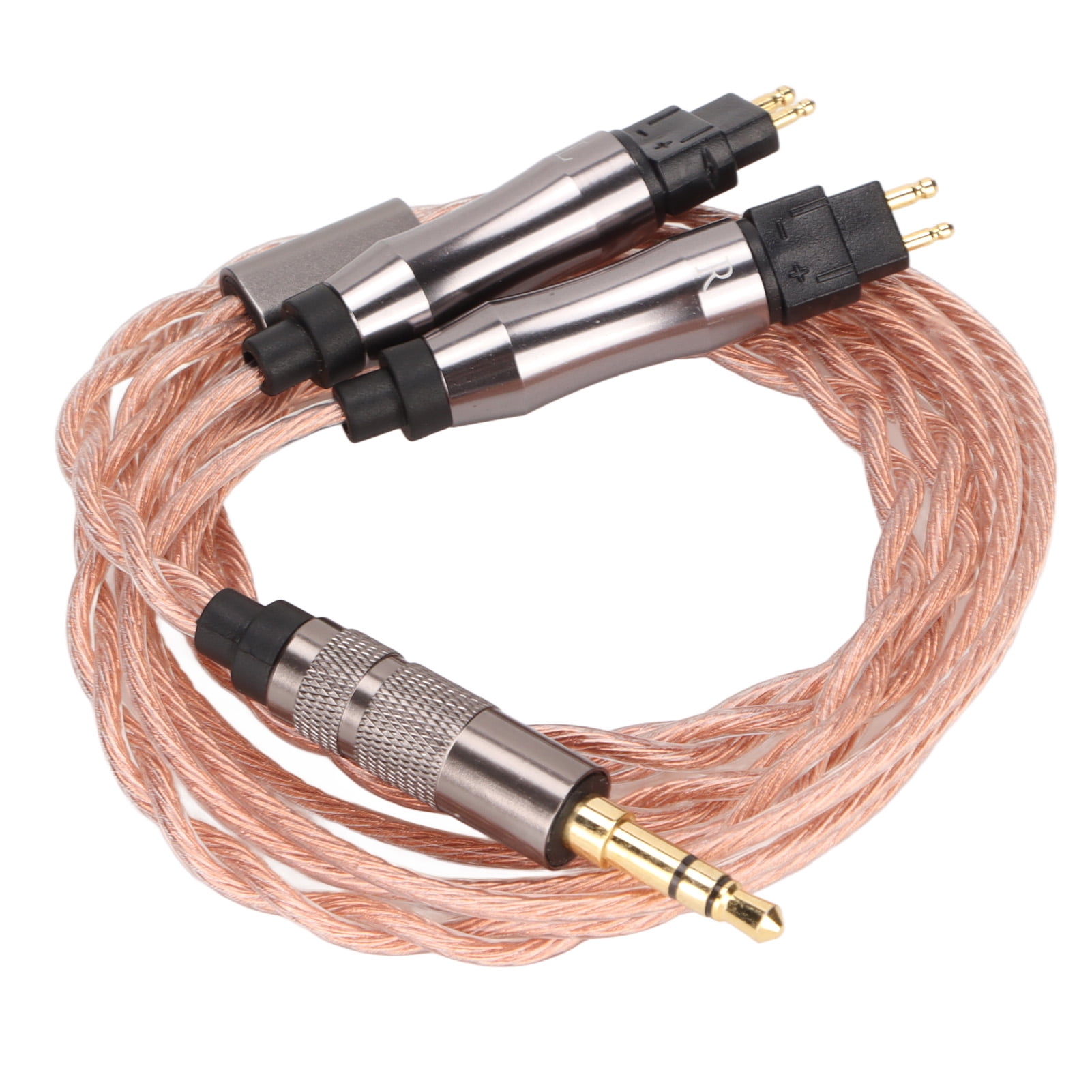 KAUU Headphone Cable Silver Plated Copper Wire High Resolution MMCX 3 ...