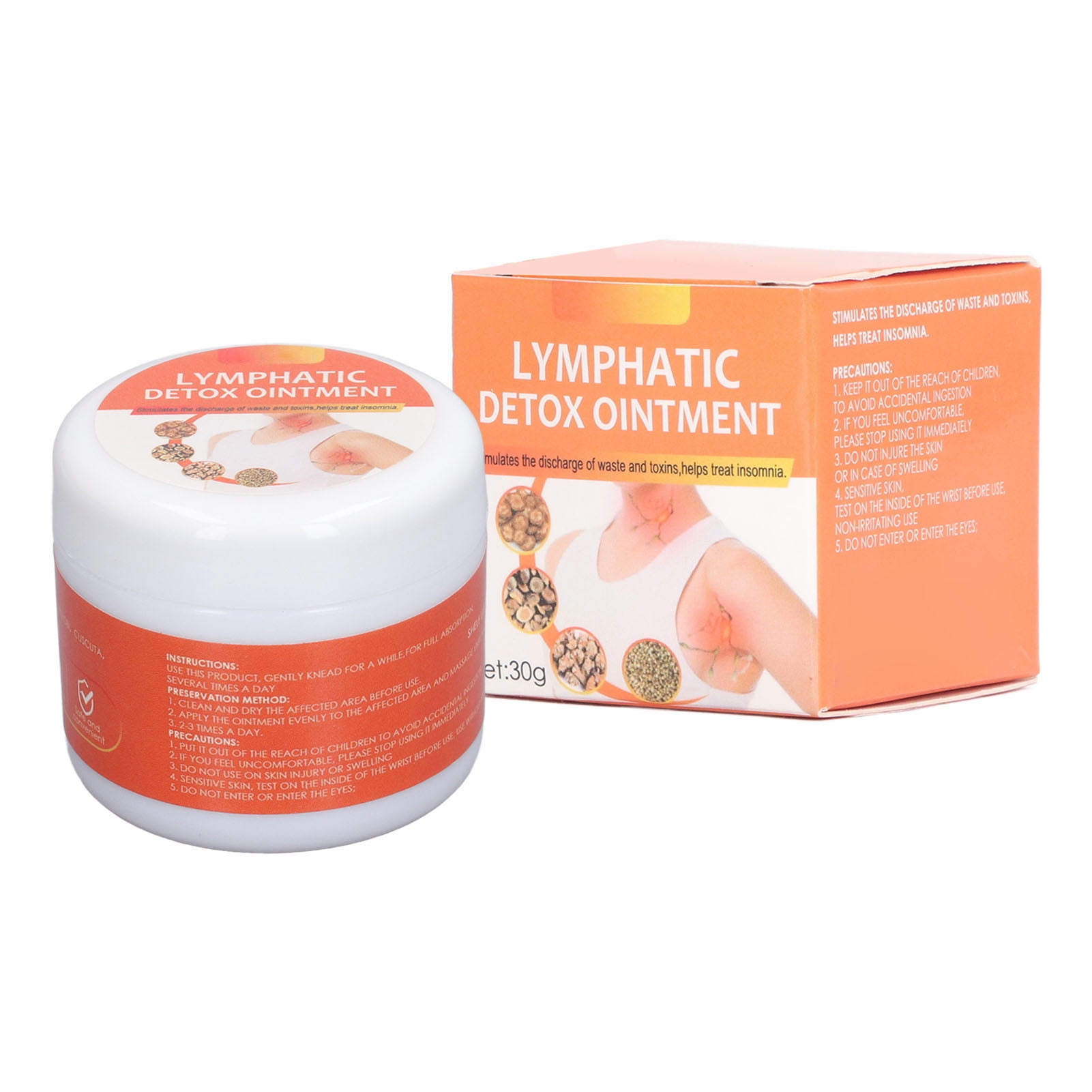 KAUU Lymphatic Health Cream Repair Massage Promote Metabolism Prevents ...